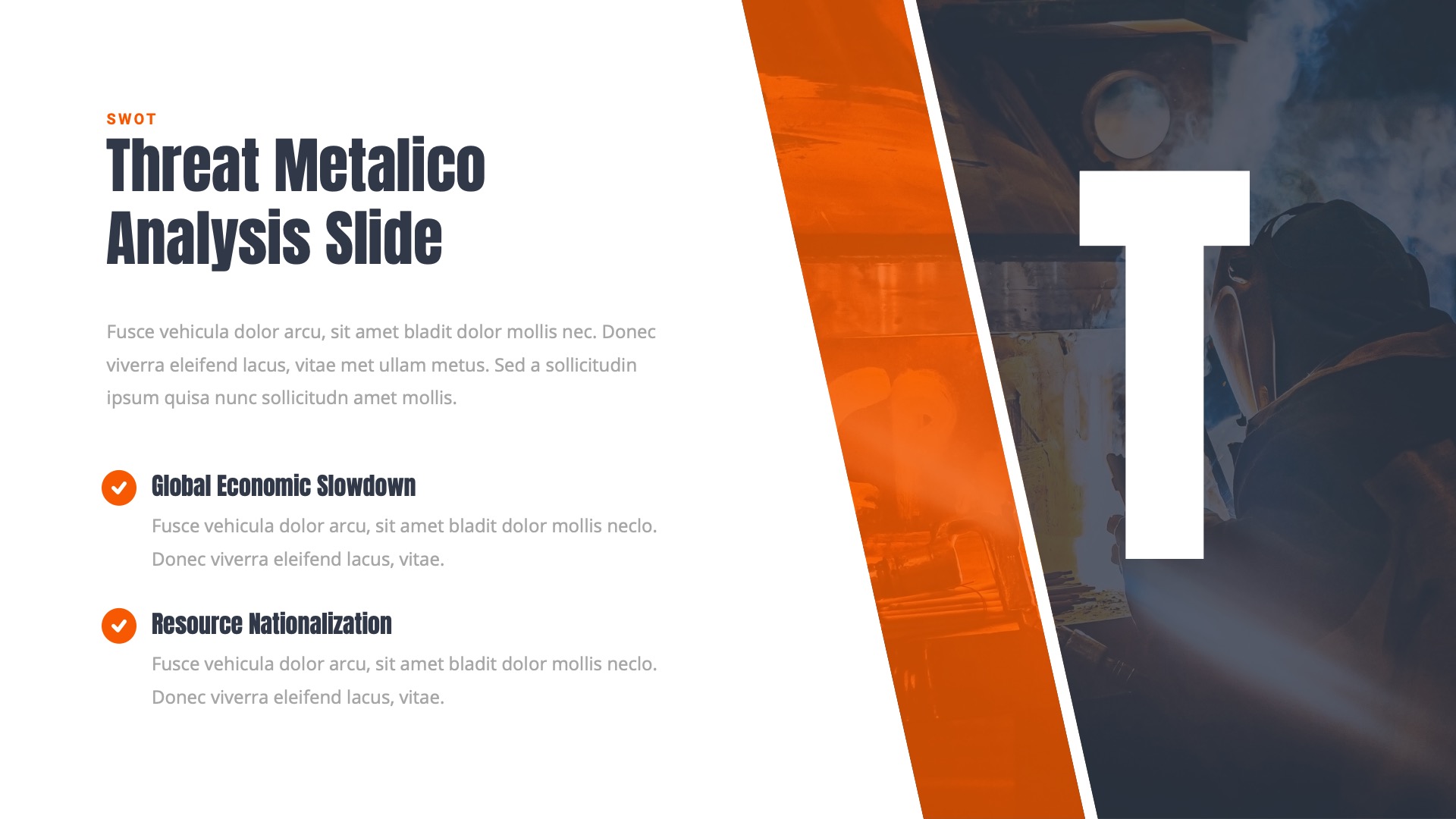 METALICO - Metal & Steel Factory Powerpoint Template, Presentation ...