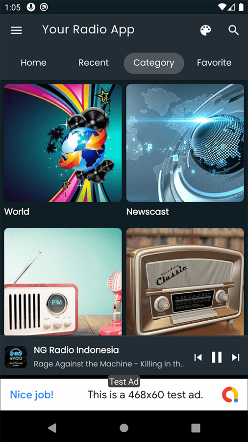 Your Radio App by solodroid | CodeCanyon