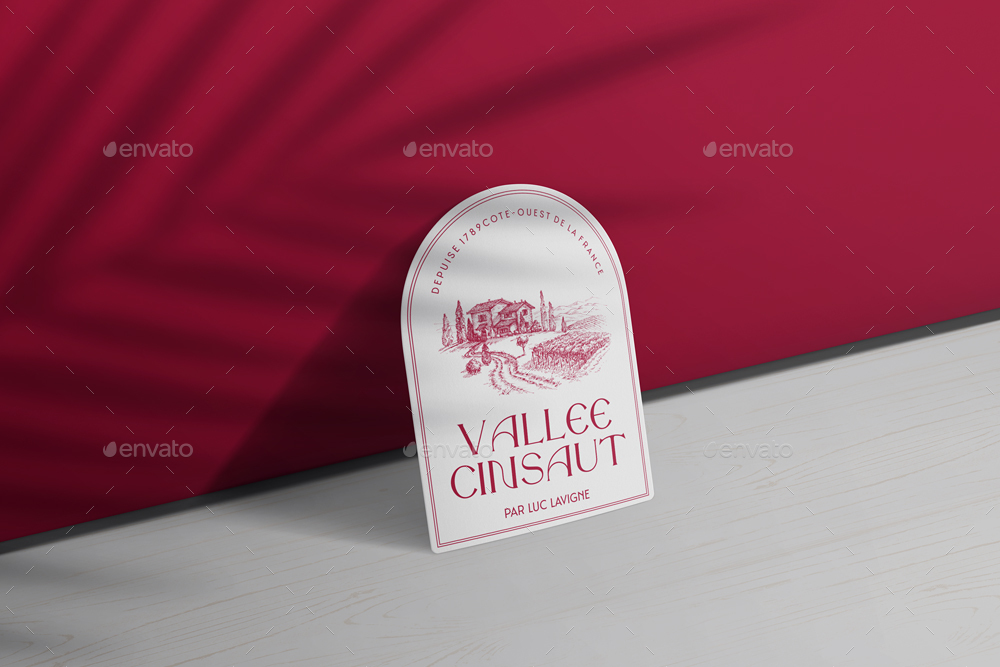 Rounded Corners Stickers / Cards Mock-Ups Vol.2, Graphics | GraphicRiver