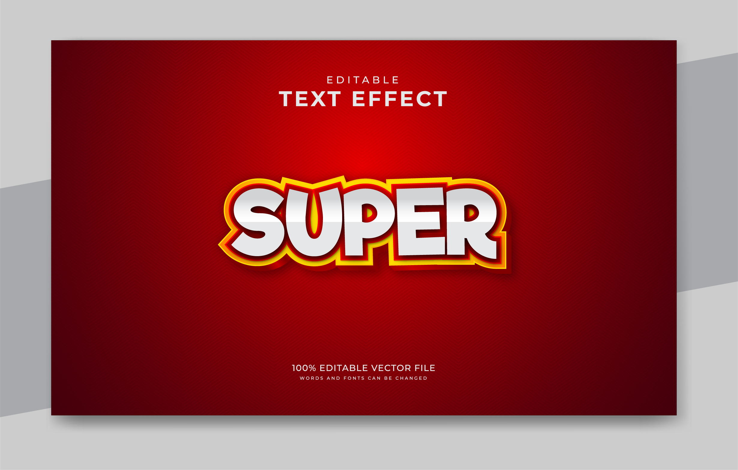 Modern 3d Editable Text Style Effect, Add-ons | GraphicRiver