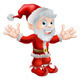 Santa waving, Vectors | GraphicRiver