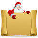 Santa Scroll, Vectors | GraphicRiver