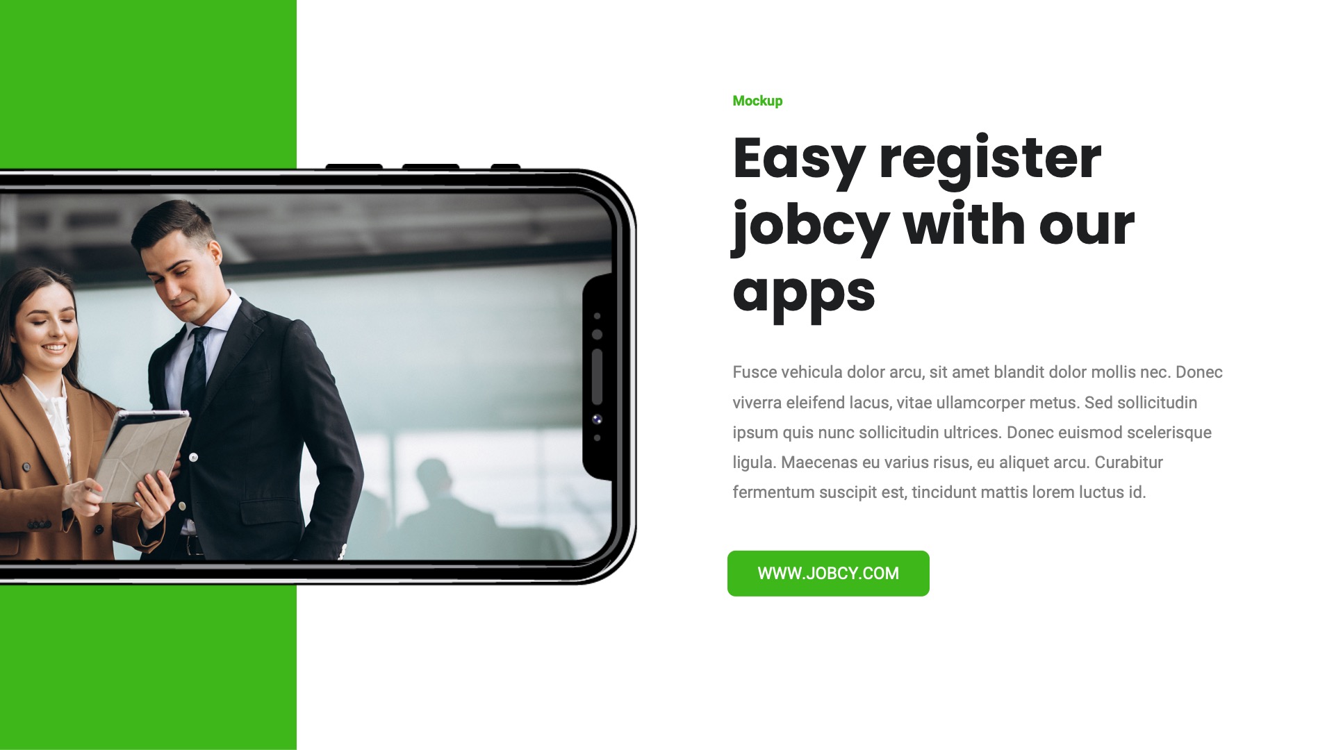 Jobcy - Job Board Google Slides Template by MasdikaStudio | GraphicRiver