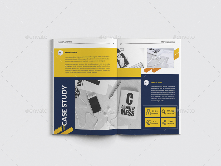 Proposal Magazine, Print Templates | GraphicRiver