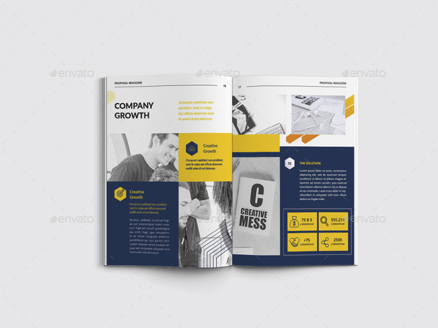 Proposal Magazine, Print Templates | GraphicRiver