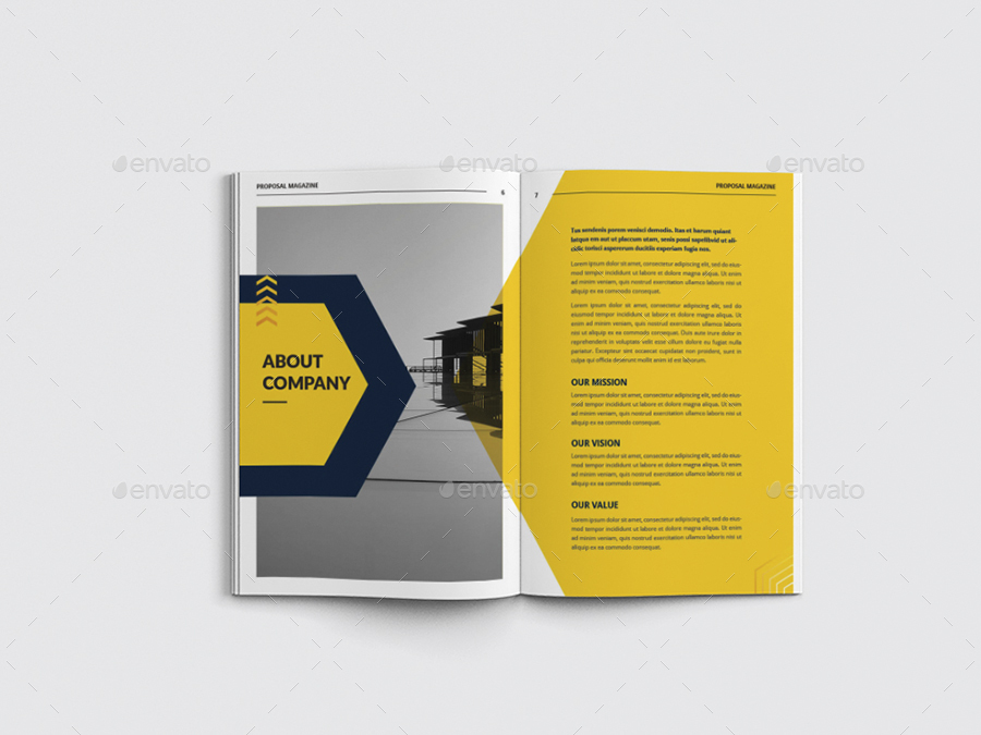 Proposal Magazine, Print Templates | GraphicRiver
