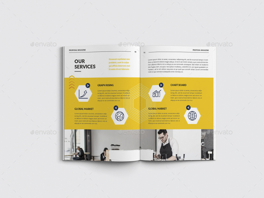 Proposal Magazine, Print Templates | GraphicRiver