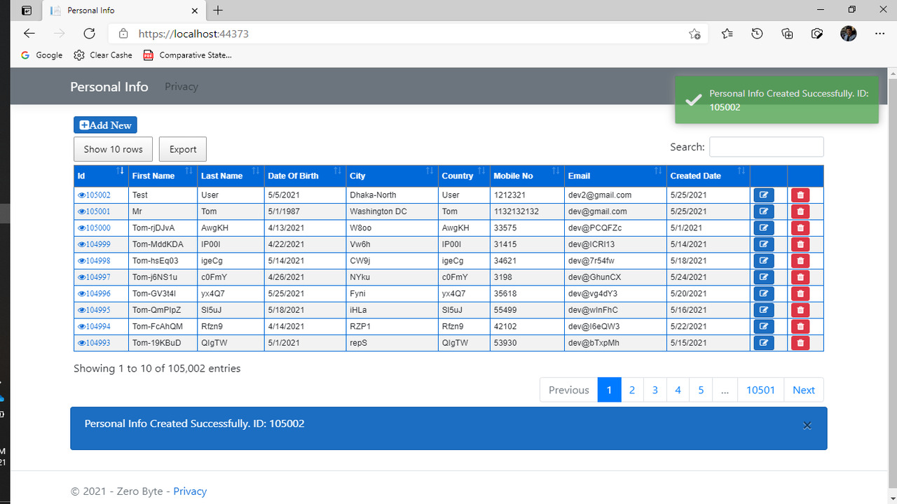 ASP.NET Core full CRUD with .NET 5 | MSSQL/MySQL | EF code first by ...
