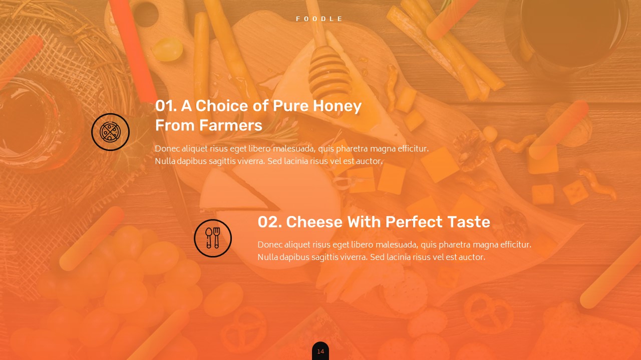 Foodle Food Review PowerPoint Template, Presentation Templates ...