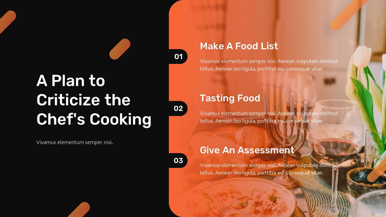 Foodle Food Review PowerPoint Template, Presentation Templates ...