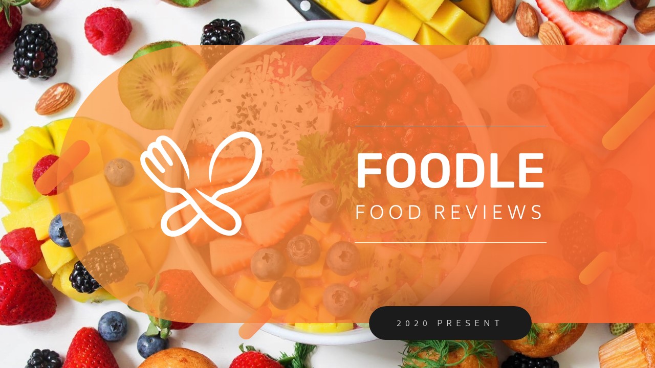 Foodle Food Review PowerPoint Template, Presentation Templates ...