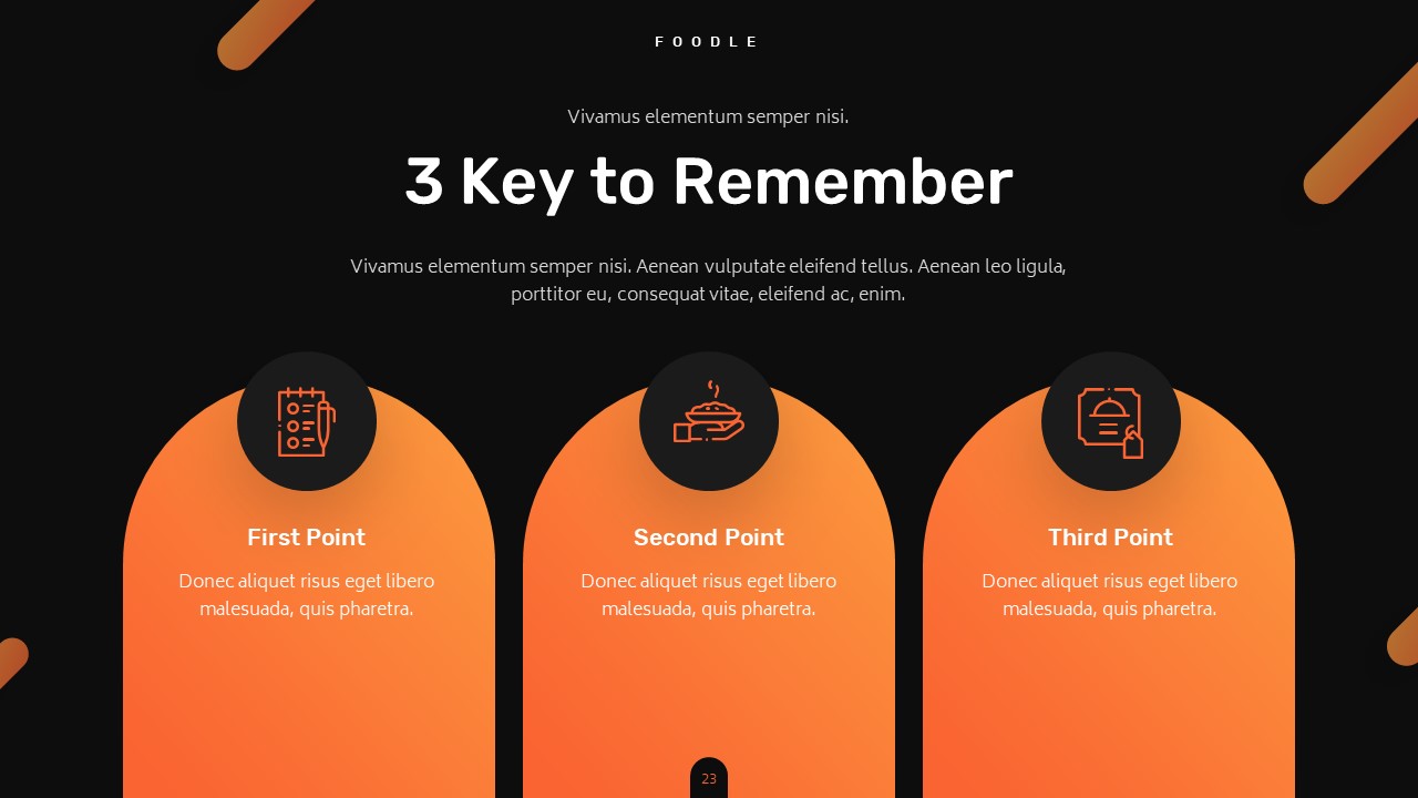 Foodle Food Review PowerPoint Template, Presentation Templates ...
