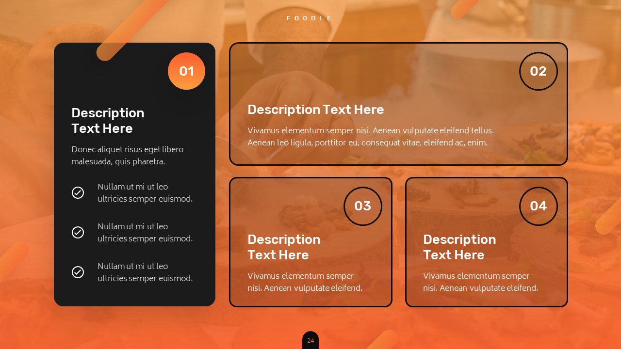 Foodle Food Review PowerPoint Template, Presentation Templates ...