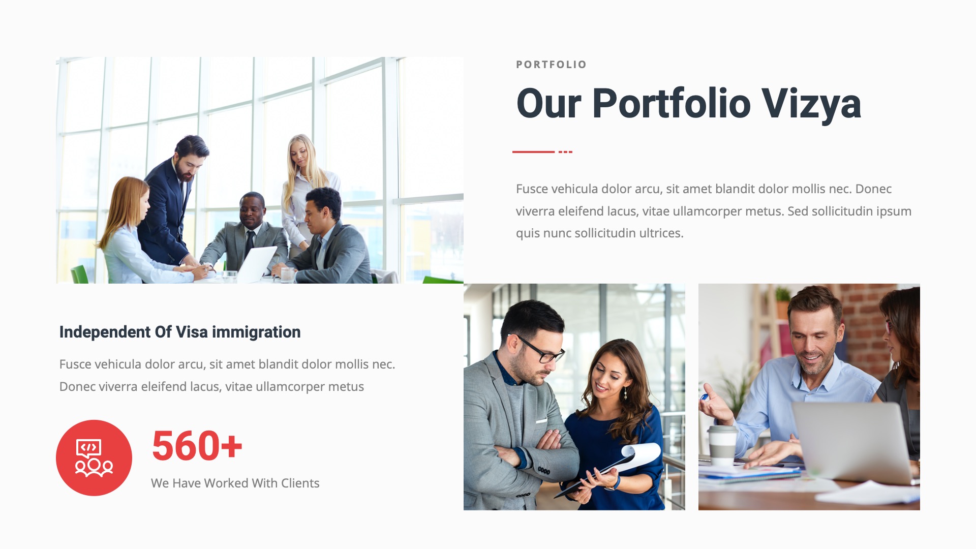 Vizya - Immigration & Visa Consulting Powerpoint Template, Presentation ...