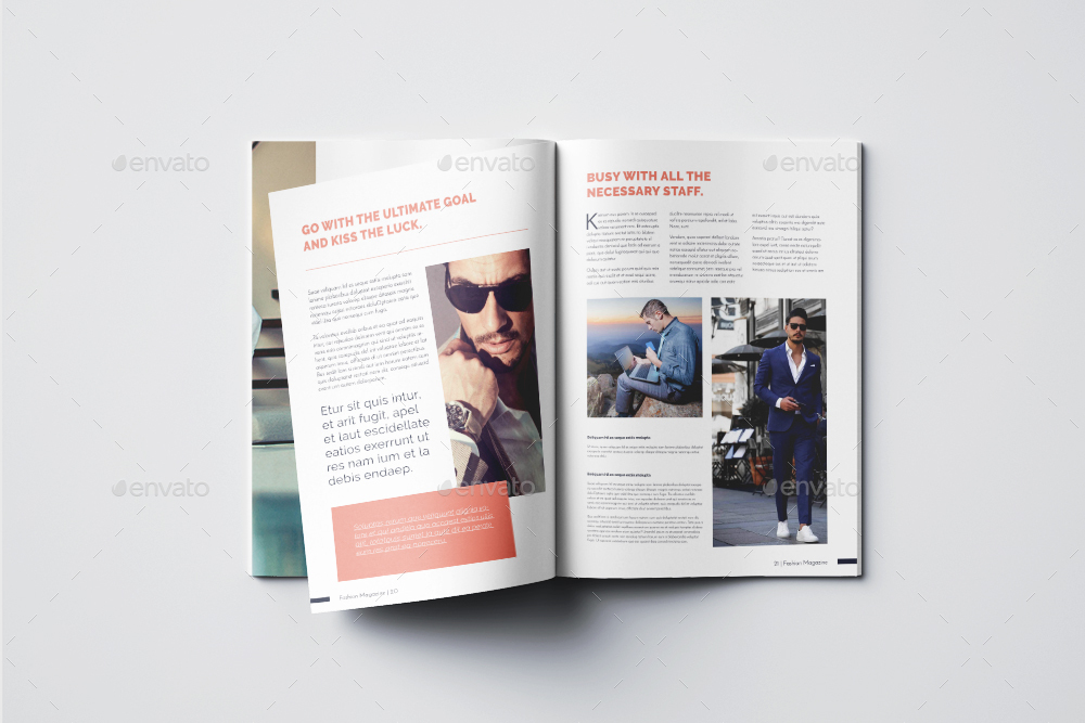 Magazine Template, Print Templates | GraphicRiver