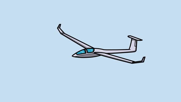 Aeroplane Sketch And 2d Animated, Motion Graphics | VideoHive