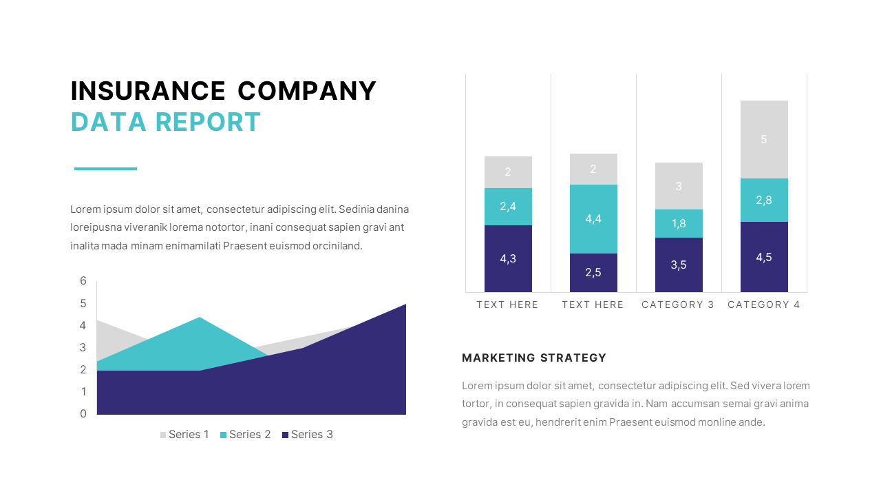 Insurance - Business Presentation Keynote Template, Presentation Templates
