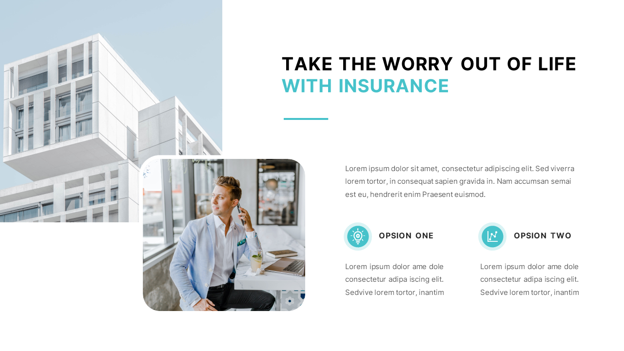 Insurance - Business Presentation Google Slides Template, Presentation ...