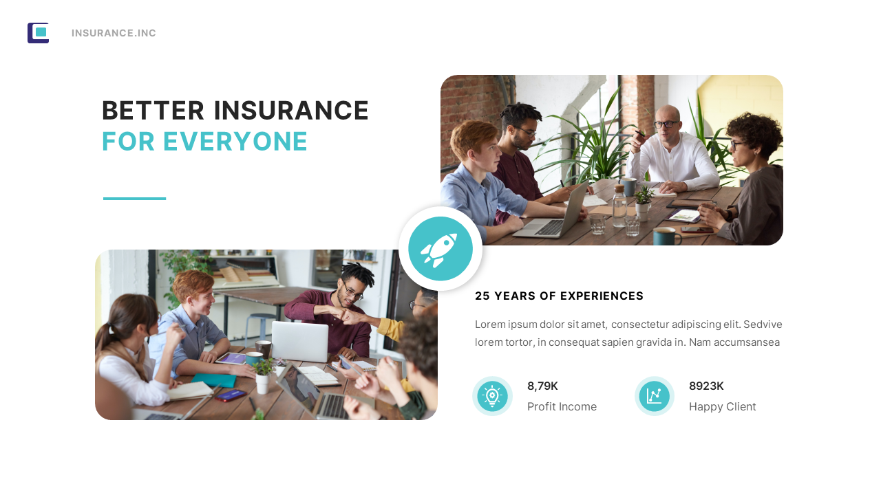 Insurance - Business Presentation PowerPoint Template, Presentation ...