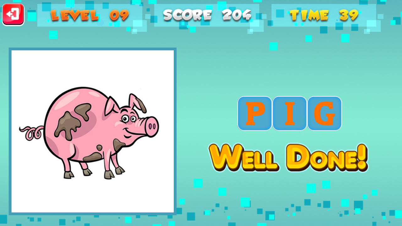 Create The Words Kids Education Game (Construct 3 | C3P | HTML5) Kids Game by CGFX-Studio