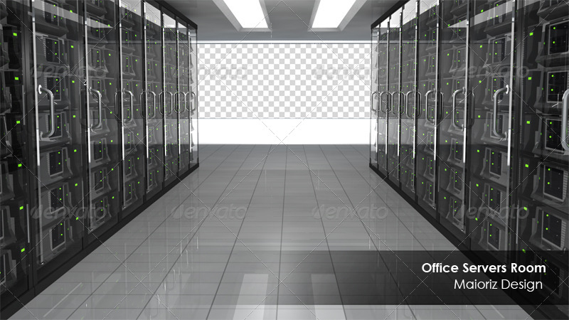 Office Servers Room, Graphics | GraphicRiver