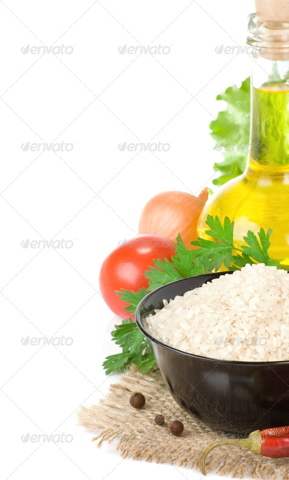 rice and healthy food Stock Photo by seregam | PhotoDune