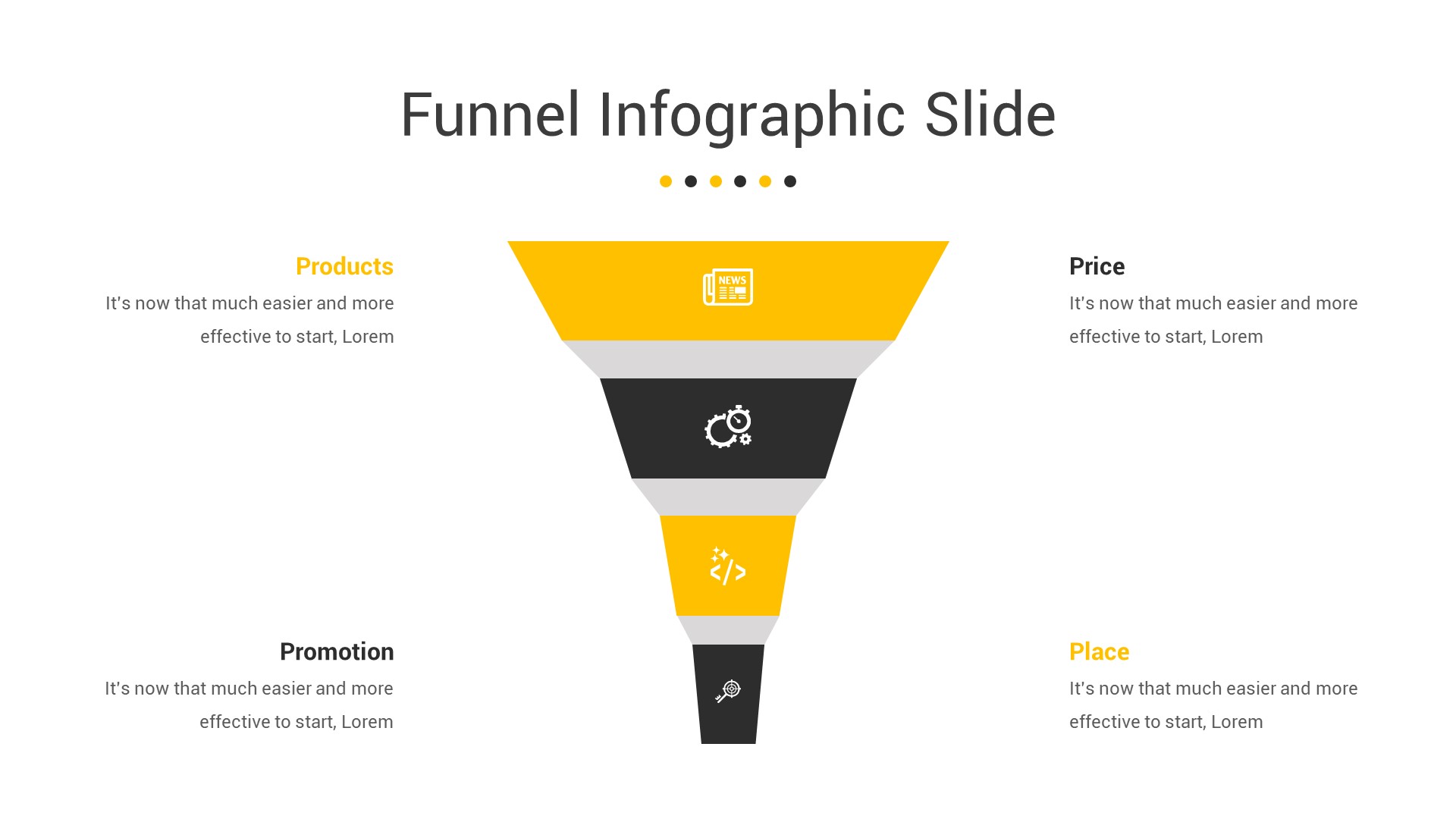 Funnel Infographic PowerPoint Template, Presentation Templates ...
