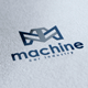 Machine Logo by EmilGuseinov | GraphicRiver