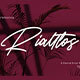 Rialltos Slanted Script Font, Fonts | GraphicRiver