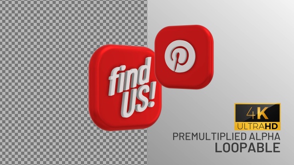 Find Us on Pinterest, Motion Graphics | VideoHive