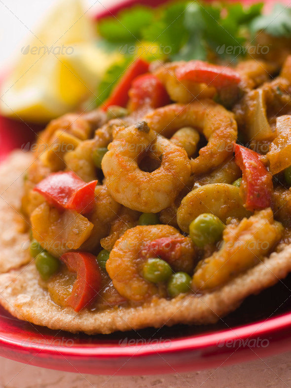 Prawn Puri with Lemon Stock Photo by monkeybusiness | PhotoDune
