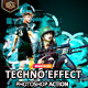 Techno Effect Photoshop Action, Add-ons | GraphicRiver