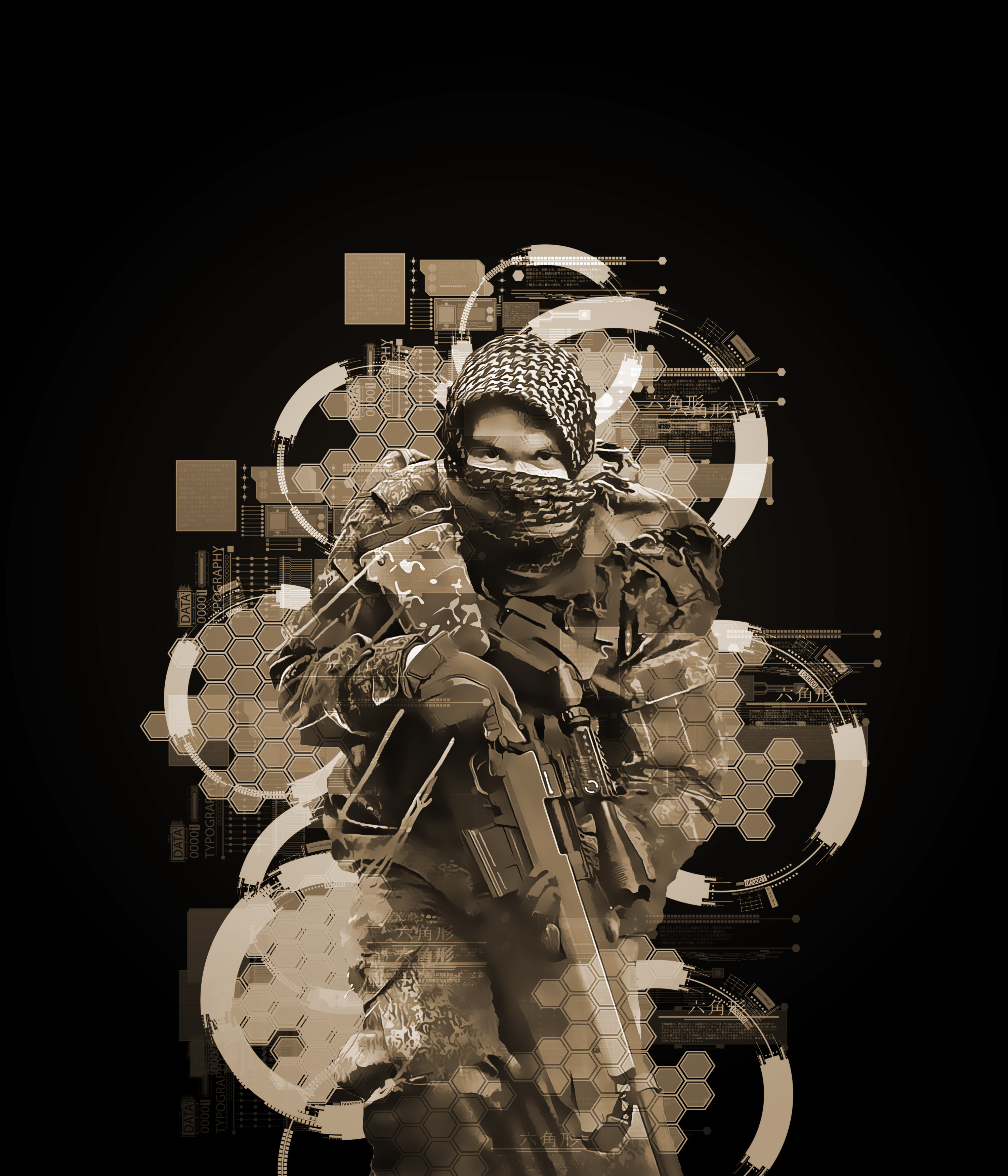 Techno Effect Photoshop Action, Add-ons | GraphicRiver