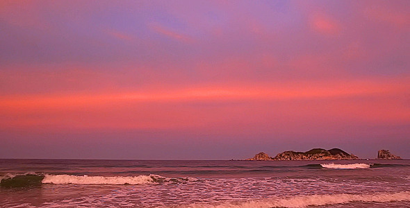 Evening Seascape, Stock Footage | VideoHive