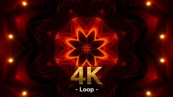 Flowing Red Energy Background 4K 01, Motion Graphics | VideoHive