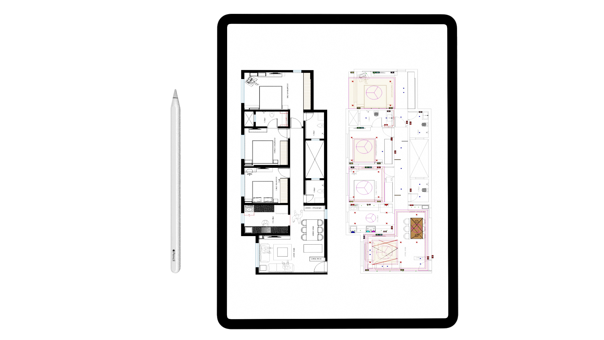 house 3d model with architecture drawing sheet by STUDIO_09 | 3DOcean