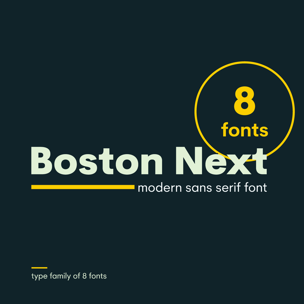 Boston Next Sans Serif Font, Fonts | GraphicRiver