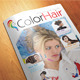 Color Hair Magazine Tepmlate, Print Templates | GraphicRiver
