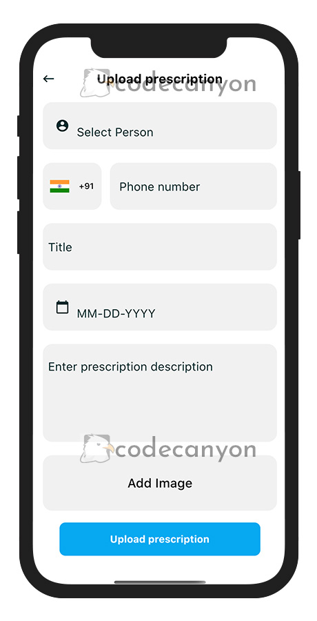 Flutter Medical Store UI kit | Upload Prescription | Shopping UI ...
