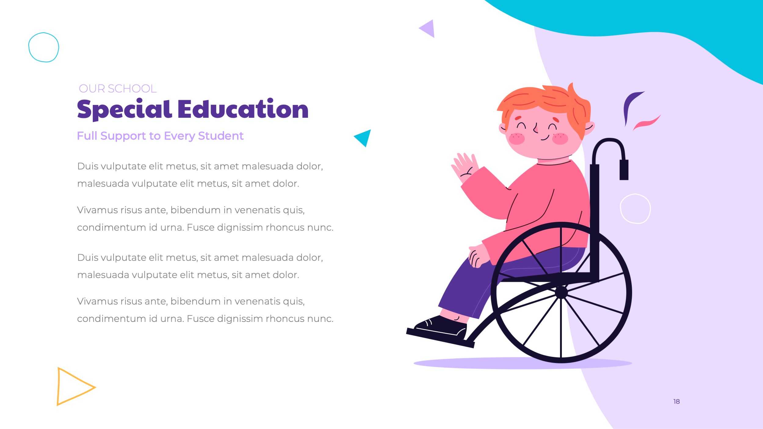 Elementary School PowerPoint Presentation Template, Presentation Templates