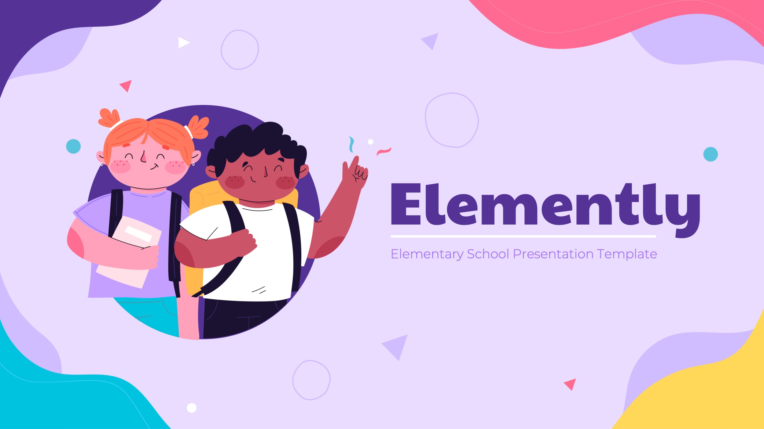 Elementary School Google Slides Presentation Template, Presentation ...