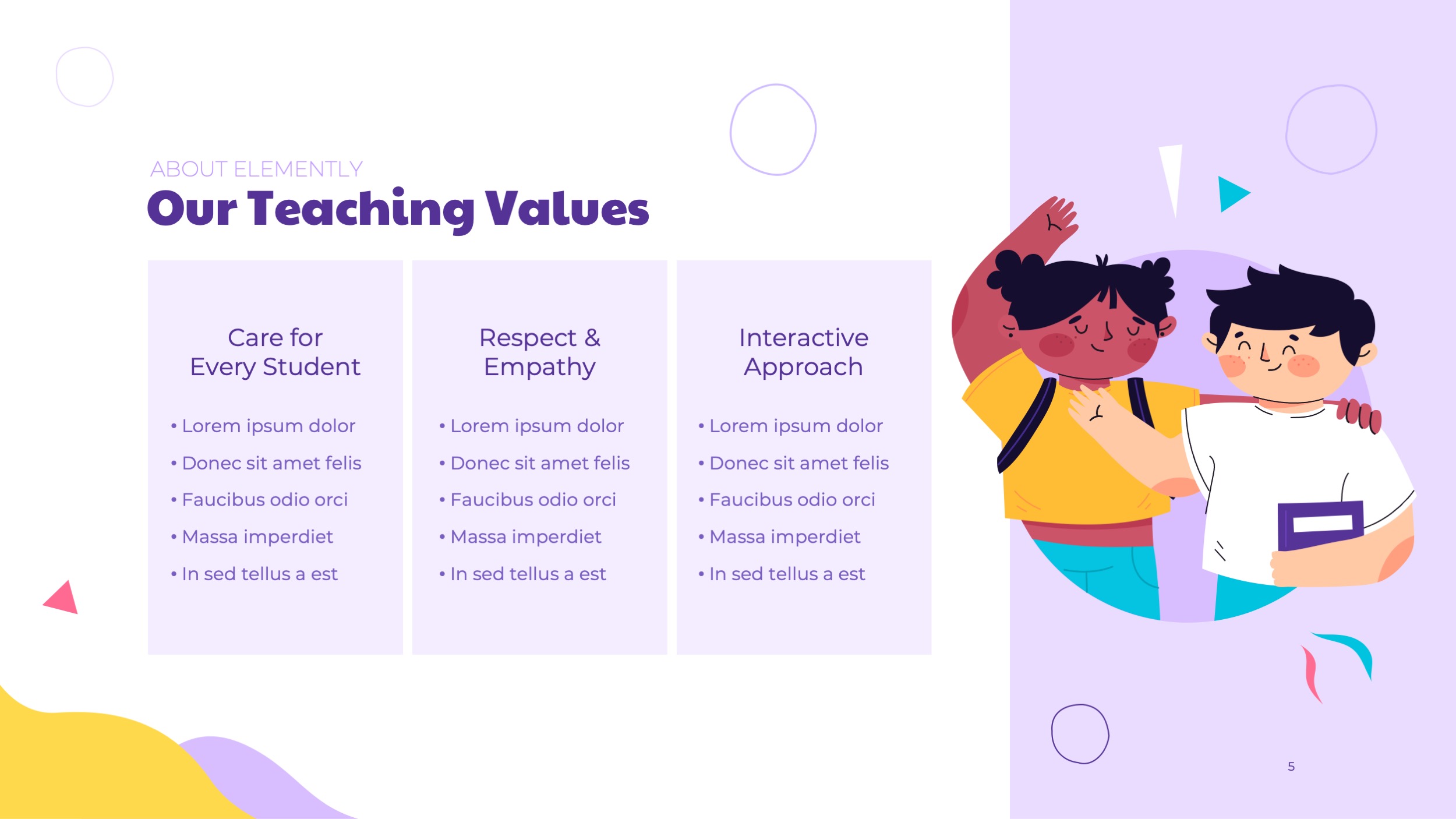 Elementary School Google Slides Presentation Template, Presentation ...