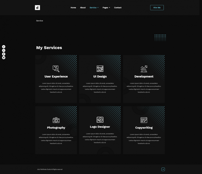 Dayana - Resume Elementor Pro Template Kit by Pathfinderstd | ThemeForest