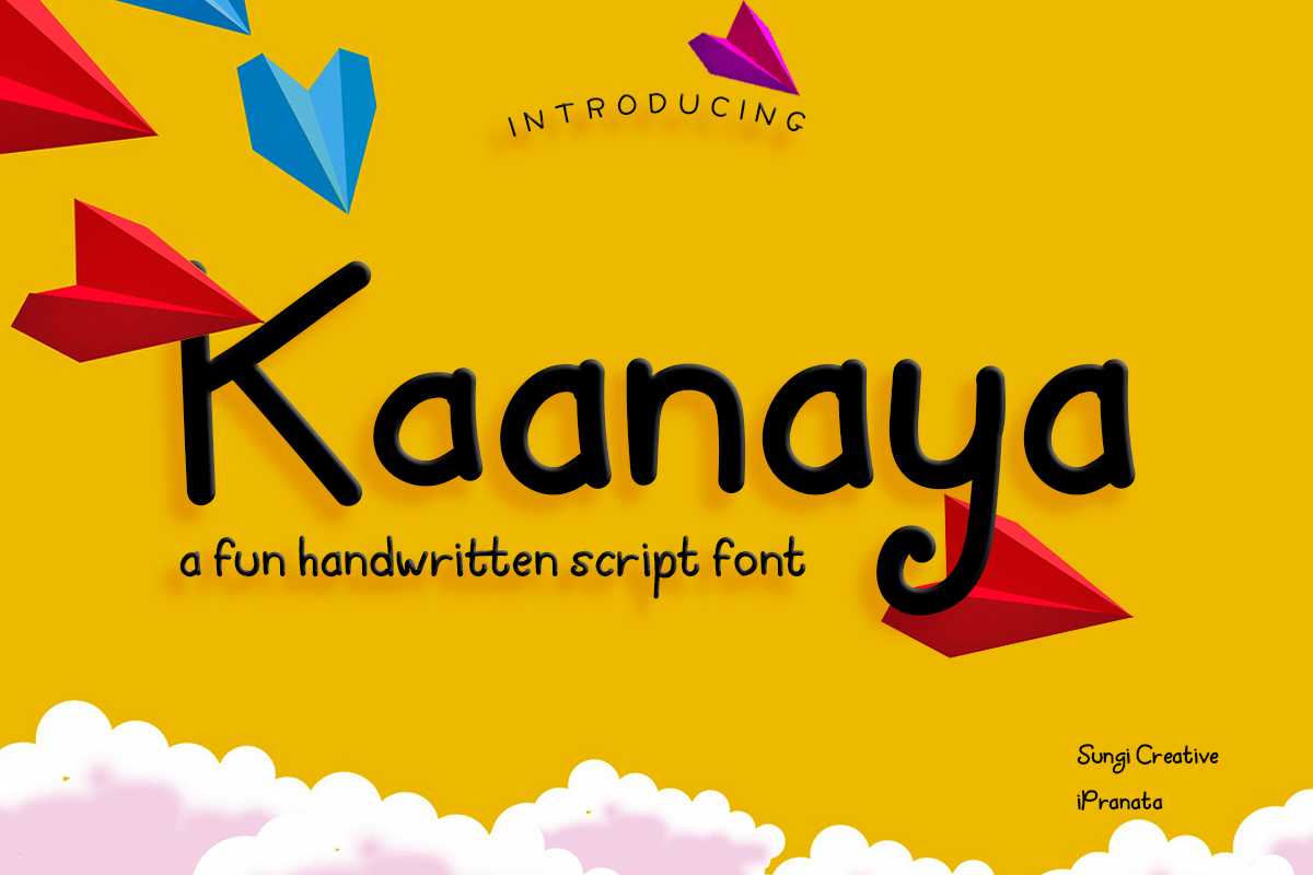 Kaanaya | Handwritten, Fonts | GraphicRiver