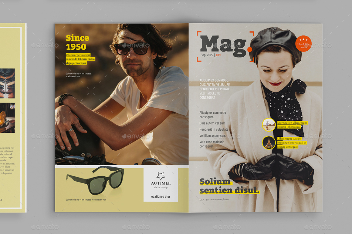 Magazine, Print Templates | GraphicRiver