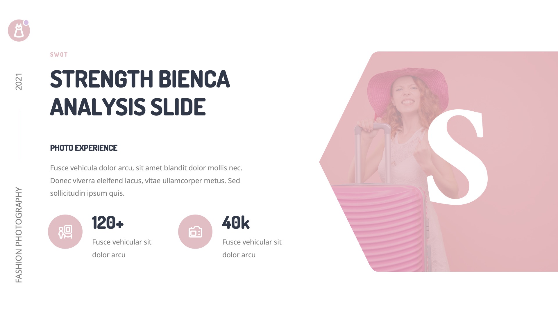 Bienca - Fashion Photography Keynote Template, Presentation Templates