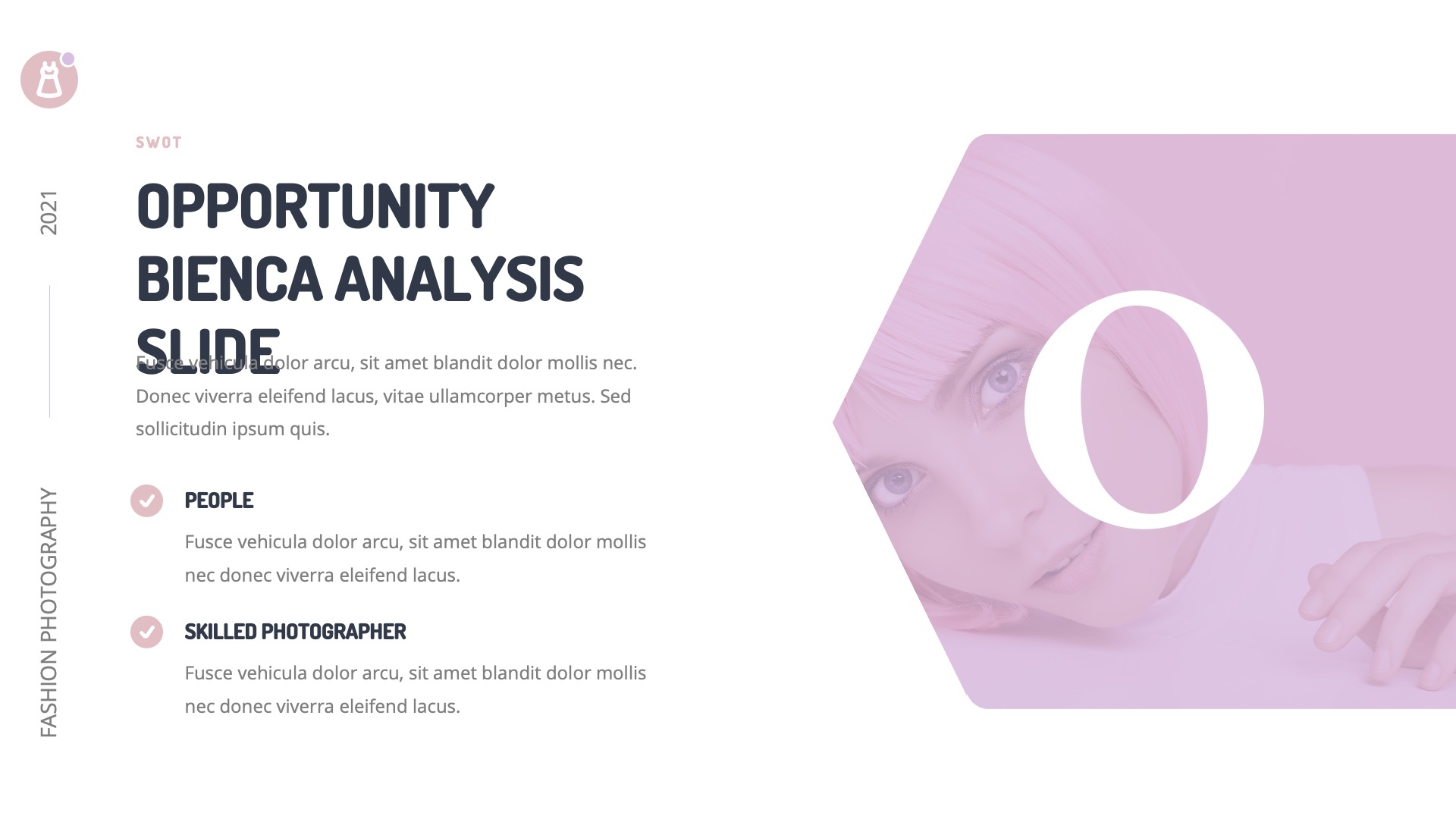 Bienca - Fashion Photography Keynote Template, Presentation Templates