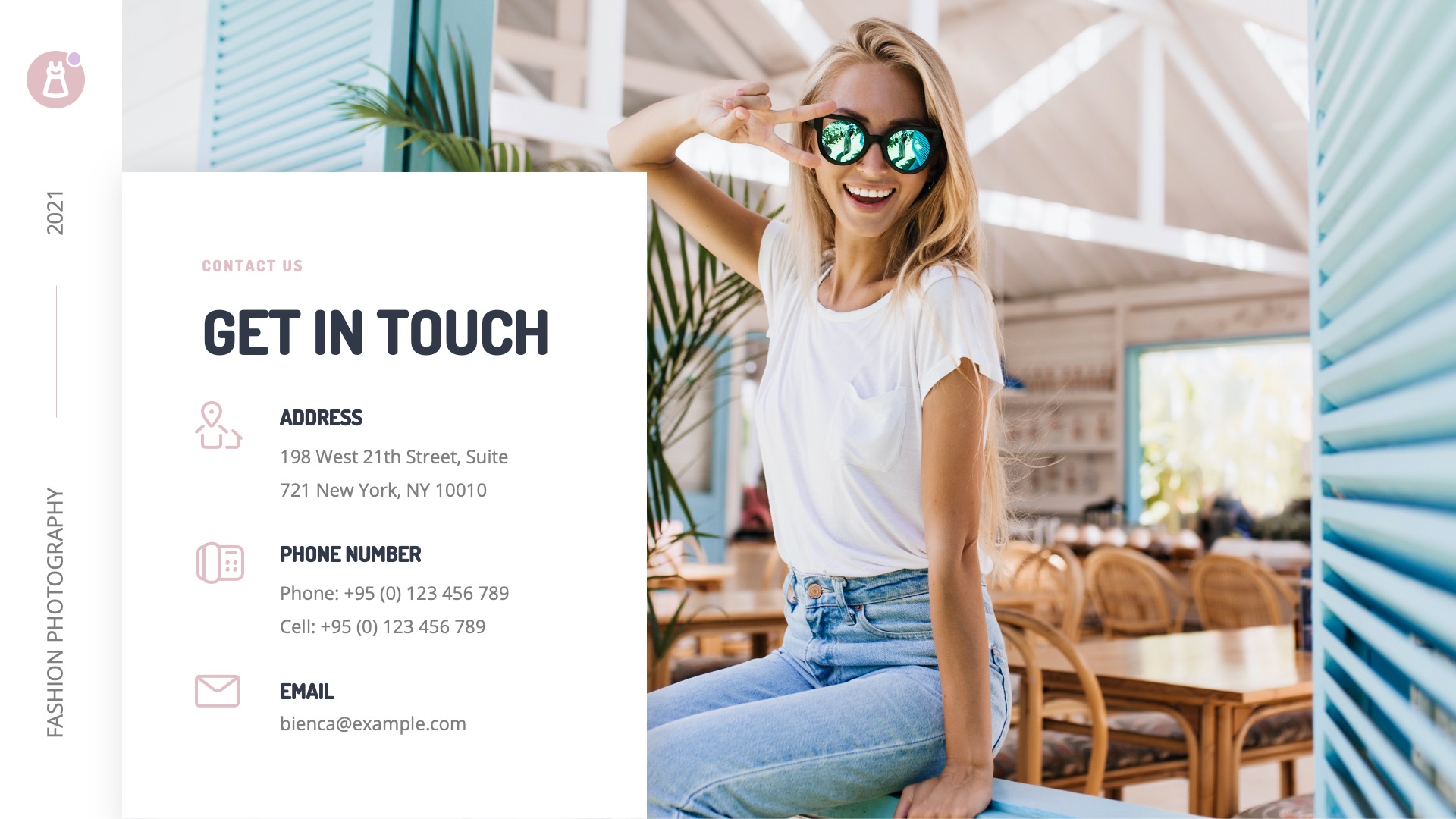 Bienca - Fashion Photography Keynote Template, Presentation Templates