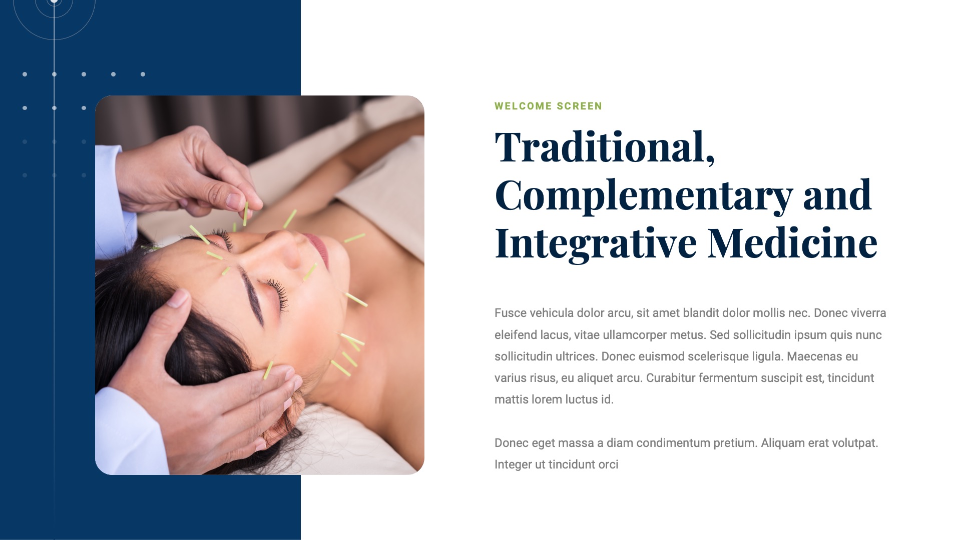 Accupia - Acupuncture & Alternative Medicine Google Slides Template ...