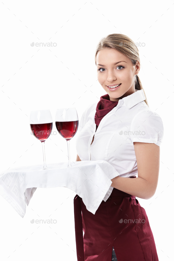 Waitress Stock Photo by AboutImages | PhotoDune